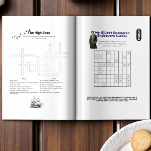 Persuasion Puzzle Book – Jane Austen Treasures